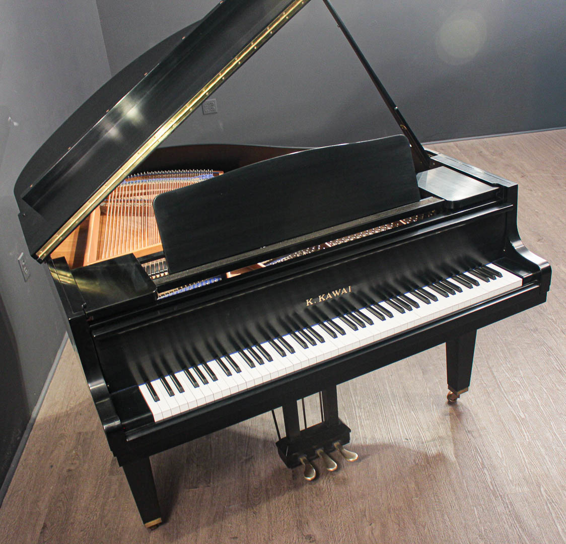 Kawai 5'1'' Baby Grand Piano GE-1 Ebony Satin | Grand Pianos